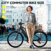 China CE UL Certificated Customized C624 Shimano 7 Speed Hybrid Electric Road Bike 750W Motor 36V Sensor Smart City Bike OEM Available for sale