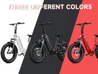 China For TST  750w Full Suspension Electric Bicycle 48V 15Ah Integrated Battery All Terrain  Fat Tire Folding Ebike for sale