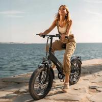 China EU UK Stock  Folding Electric Bike with Suspension Hydraulic Disc Brakes  Range Legal Compliance E-bike Foldable  Bike for sale