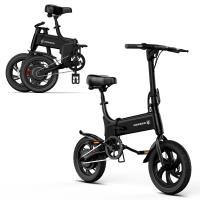 China 2024 Best Price 14-inch Mini Folding Electric Bicycle Digital E-bike Smart Electronic Ebike for sale