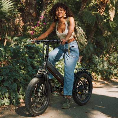 China Smart Classic Electric Two-Wheel Step Scooter Best Foldable Adult Fat Bike with Optional Seat for sale