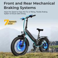 China Smart Classic Electric Two-Wheel Step Scooter Best Foldable Adult Fat Bike with Optional Seat for sale