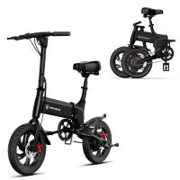 China New Arrival Foldable E-Bike Electric Bicycle CE Certified Lithium Battery Tube Position Rear Hub Ebike for sale