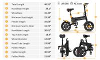 China Compact 14 Inch Foldable E-Bike for City Commuting, Easy to Carry and Store,14 Inch Electric Bike for sale