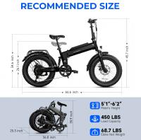 China Folding Step Thru Fat Tire Ebike with 7-Speed Lithium Battery for Easy Carry & Daily Use Adults for sale