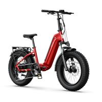 China EU Warehouse Yeestep 20*4 Inch Folding Electric City Bike Lithium Battery Electric Bicycle Ebike folding Electric Bicycle for sale