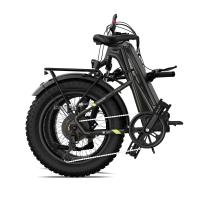 China EU Warehouse Yeestep 20*4 Inch Folding Electric City Bike Lithium Battery Electric Bicycle Ebike folding Electric Bicycle for sale