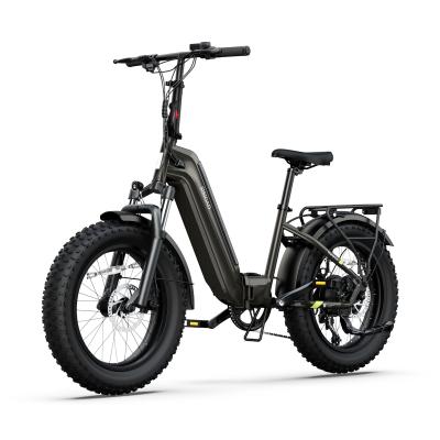 China Lithium Battery Electric Bicycle Ebike Folding Electric Bicycle EU Warehouse Yeestep 20*4 Inch Folding Electric City EBike for sale