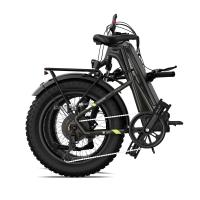 China Hot Sale EU AUS UK Warehouse Lithium Battery Folding Electric Bike Foldable Fat Tire E-Bike for Car and City Work for sale