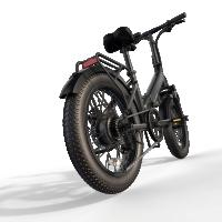 China Customized F00B Electric Fatbike 20'' Electric Folding Bike Foldable Electric Bike with 450W Motor Fat Tyre Dirt Bicycle for sale