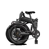 China Yeestep F00C Customized 20'' 4.0 Fat Tire Electric Folding Bike Electric Fatbike Small Electric Dirt Bike Folding Electric Bike for sale