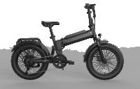 China Yeestep F00C Customized 20'' 4.0 Fat Tire Electric Folding Bike Electric Fatbike Small Electric Dirt Bike Folding Electric Bike for sale