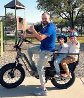 China Cargo Delivery Fat Tire Ebike with Rear Rack Heavy Duty Design Rear Basket for Delivery for sale