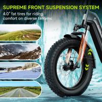 China EU Stock Free Shipping 25km/h 250W Brushless Motor Mini Folding Electric Bike 20inch Steel Frame Foldable E Fatbike Hybrid Ebike for sale