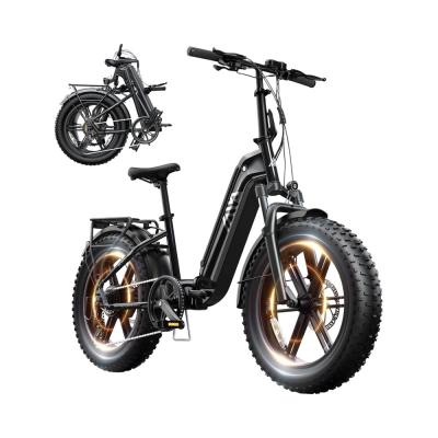 China TST Buddy Pro 20 Inch 48V Brushless Lithium Folding Electric Mountain Bike Super 1200W Rear Hub Motor 720Wh Integrated Removable for sale