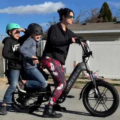 China EU/UK/AU Warehouse Factory OEM Utility Fat Tire Electric Cargo Bike Rear Hub Motor Brushless Long Range for Delivery/Family Use for sale