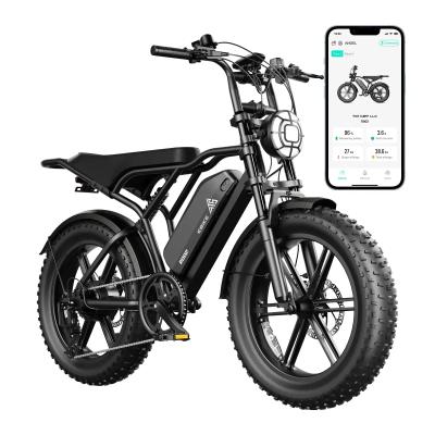 China TST 20*4.0 Electric Fatbike Electric Hybrid Bike Full Suspension Electric Moped Bike Electric Bike V8 V20 V20PRO Fat Tire E-bike for sale