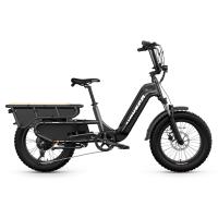 China EU/AU Cargo Ebike Utility Aluminum Brushless 48V15AH Fat Tire Ebike for Delivery with Rear Rack Hub Motor 750W Electric Bike for sale