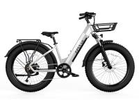 China F622 48V 26'' Commuting E-Bike 750W Motor 80km Range 7 Speed Lightweight Steel Lithium Battery Rated Tire for Urban Riding for sale
