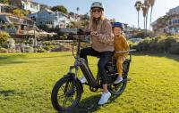 China surron EU Stock  Electric Cargo Bike 1000w for Urban & Family Use, 2-3 Kids & Pet Seats for sale