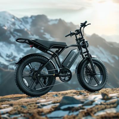 China 20''*4.0 250W Full Suspension Electric Bike 20 Inch Fat Tire Ebike Rear Hub 20 Inch Lithium City Commuter Hydraulic Disc Brakes for sale