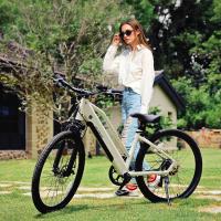 China 26'' Step-Thru Commuting E-Bike 36V 800W Motor 60km Range Lightweight Metal Frame 7 Speed Lithium Battery 750W Motor 7 Speed for sale