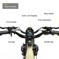 China 48V 1500W Lithium Battery Sport Retro Electric Mountain Bike Fast Road Dirt Fat Tire 7-Speed Disc Brake System 60KM Range 50KM/H for sale