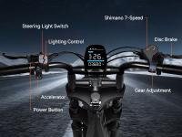 China Hot Sale UK AU Local Warehouse High-Power Inventory  Folding E-bike 750W Electric Foldable Bike Bicycle Fatbike R002 PLUS for sale