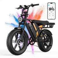 China Fatbike EU AU Warehouse 750W Brushless Steel Frame 48V 15AH Long Range Electric Hybrid Bike E-Bike Ebike for sale