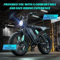 China Stock in Europe 1500W Electric Mountain Bike for Adults 20
