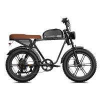 China HOVSCO R8 Electric Dirt Bike 1200W Lithium 15A Long Range Steel Frame Sport 7-Speed High Performance All-Terrain Fatbike for sale