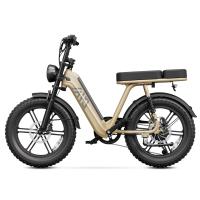 China 2026 New Model TST R7 Electric Moped Bike 25km/h 250W Full Suspension Electric Hybrid Bike for Female with 15A Lithium Battery for sale
