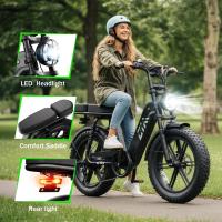 China 2026 EU R7 250W Electric Bicycle 15ah Step-thru Electric City Bike for Daily Use Commuting Fat Tire Bici Elettrica EBike Q20 X25 for sale