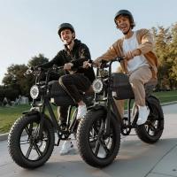 China V8 15A Electric Snow & EBike with Rear Hub Motor V8 Ultra 40A 1000W Lithium Battery Disc Brake Steel Frame Removable Battery for sale