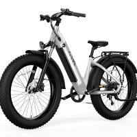 China Yeestep 26inch Electric Road Bike for Women Female Step Thru Electric Mountain Bike Brushless Rear Hub Motor 7 Speed Metal Frame for sale