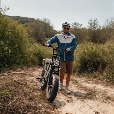 China Powerful 1000W Fat Tire Electric Bike with 48V Removable Battery for Hunting and Outdoor Sports for sale