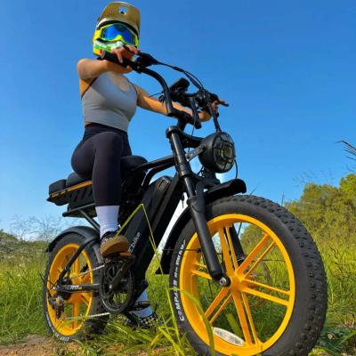 China TST R9 Electric Bike for Adults 250W Motor Ebike with 48V 15Ah/35Ah Built-in Battery, 55-190km Range 25 km/h 20