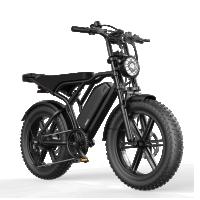 China V8 Fat Tire Ebike From Factory 750W Electric Bicycle Disc Brake Dirt Bikes V20 Retro Sport Electronic Bicycle for sale