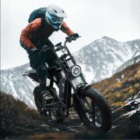 China V8 Fat Tire Ebike From Factory 750W Electric Bicycle Disc Brake Dirt Bikes V20 Retro Sport Electronic Bicycle for sale