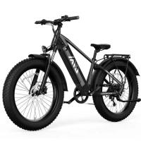 China Ready 26 Inch Electric Bike with 48v Rear Hub Brushless Motor Fat Tire Lithium Battery UK Warehouse Stock for sale