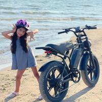 China Yeestep V8 4.0 Electric 20 Inch Mountain Bike R002 250W Removable Battery Steel Fork Ordinary Pedal E Bike EU/UK/AU Warehouse for sale