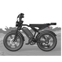 China 750W Electric Hybrid Bike Front Suspension 15AH Battery Motor Disc Brake Retro Sport Dirt Bike V20 R002 for sale