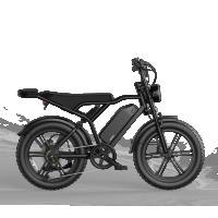 China 750W Electric Hybrid Bike Front Suspension 15AH Battery Motor Disc Brake Retro Sport Dirt Bike V20 R002 for sale