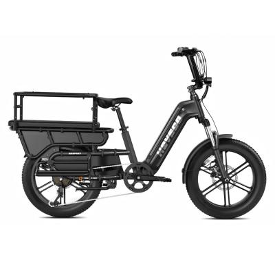 China EU Stock New Arrival Fashion 20inch Cargo Ebike 25km/h Road Electric Bike Electric Moped Bicycle With 750W Motor for sale