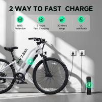 China 2026 OEM Factory Price C622 Classic 26 Inch Women's Electric City E-Bike 36V 7.6AH Battery Sensor 7 Speed Electronic Road Bike for sale