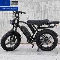 China 48V Bafang Lithium Electric Dirt Bike 1000W Steel Frame Fat Tire Adult for sale