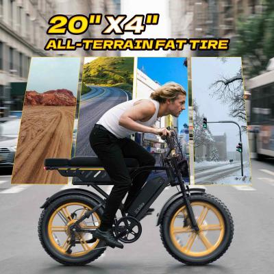 China EU Stock 48V Lithium Battery 7 Speed 15AH 25AH 40AH Electric Bike OEM Electric Bicycle for sale