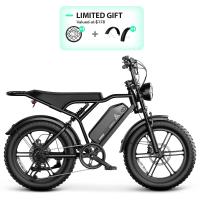 China R002 All Terrain Vintage Electric Hybrid Bikes EU Warehouse V8 H9 Bicicleta Electrica Free Shipping Adult 250w Electric Bicycle for sale