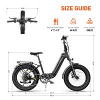 China Folding Electric Bicycle F008 500W Brushless Motor 48V Removable Lithium Battery Bike for sale