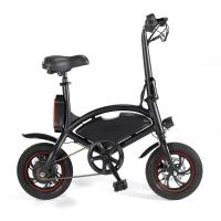 China 12 Inch 36V Folding Electric Bicycle Aluminum Alloy Frame for sale